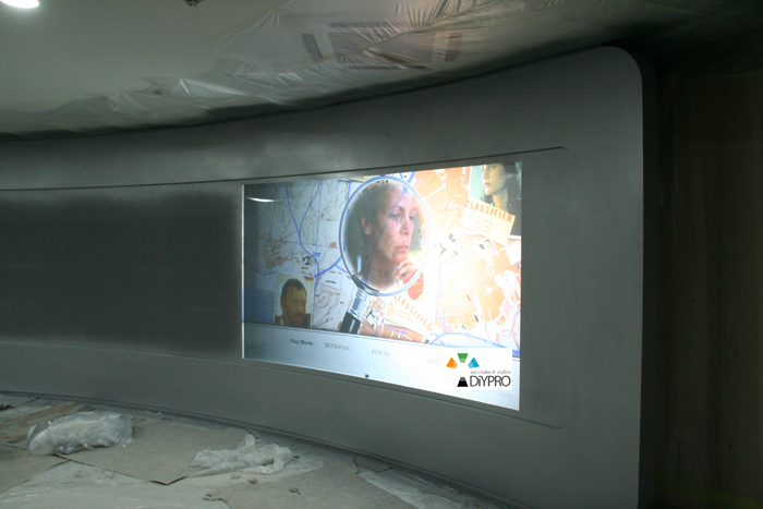 Application :: Rear-projection Installations for KCC Architectural ...