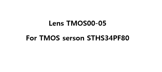 TMOS lens :: TMOS00-05 for TMOS sensor STHS34PF80(lens only)